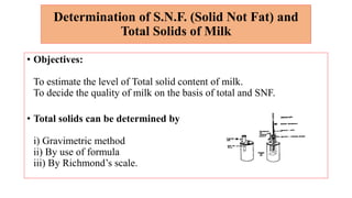 Different Platform Tests for Raw Milk at Raw Milk Reception Dock(RMRD ...