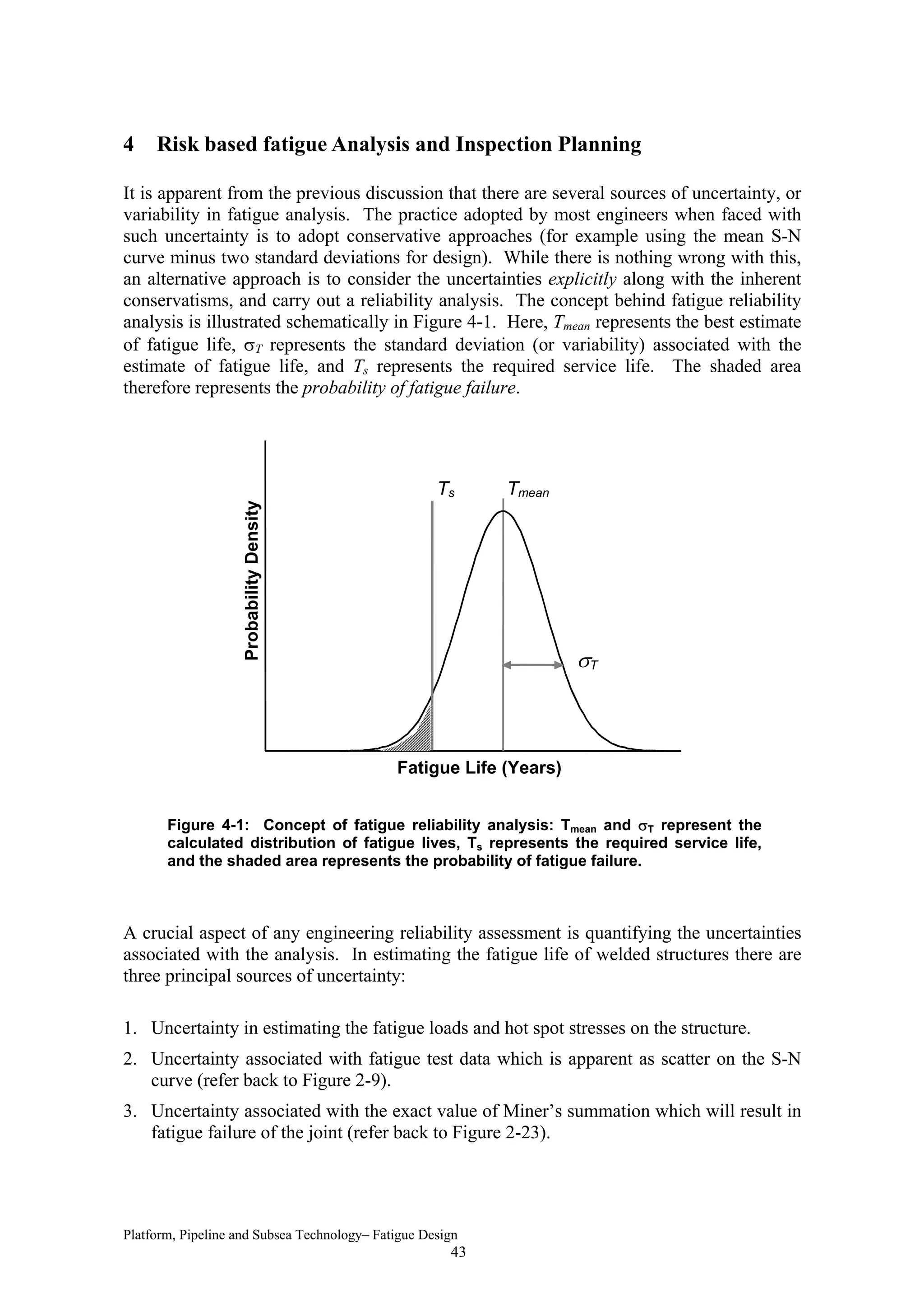 Platform pipeline-subsea technology fatigue design | PDF