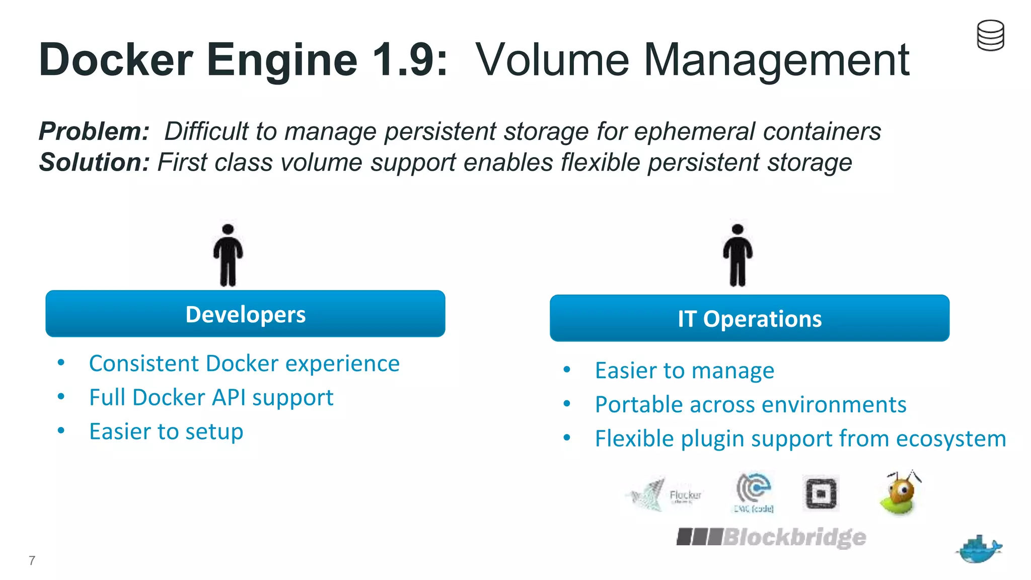 Docker Platform 1.9 | PPT