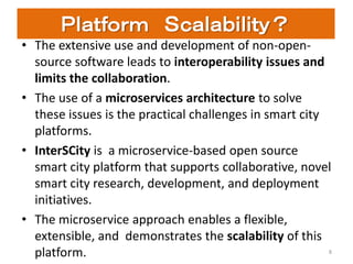 Platform Adaptation and Challenges in Smart Cities | PPT