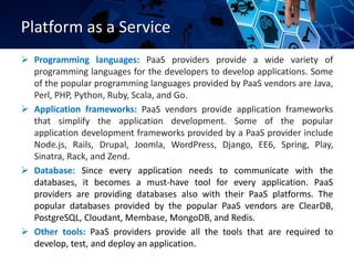 Platform as a service | PPTX