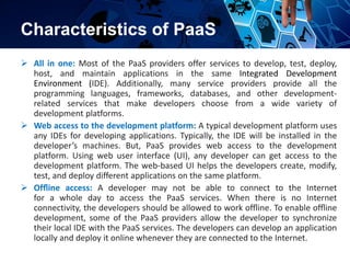 Platform as a service | PPTX