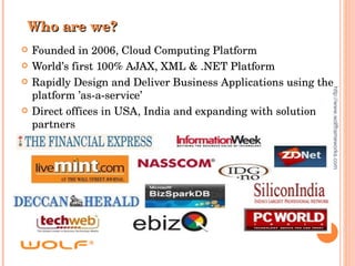 Introduction to WOLF Platform As A Service | PPT