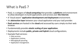 Platform as a Service (PaaS) | PPTX
