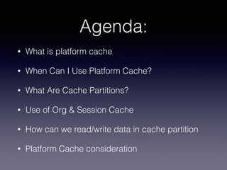 Platform cache in Salesforce | PPT