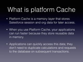 Platform cache in Salesforce | PPT