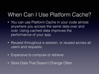 Platform cache in Salesforce | PPT