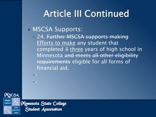 Platform Document proposed changes | PPT