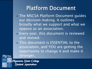 Platform Document proposed changes | PPTX | Student Financial Aid ...