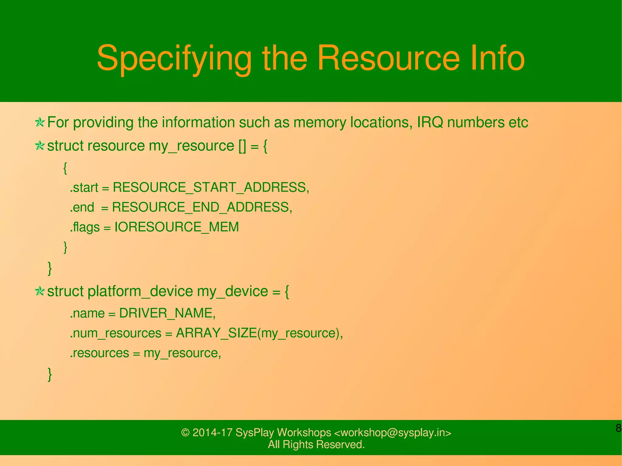 Platform Drivers | PPT