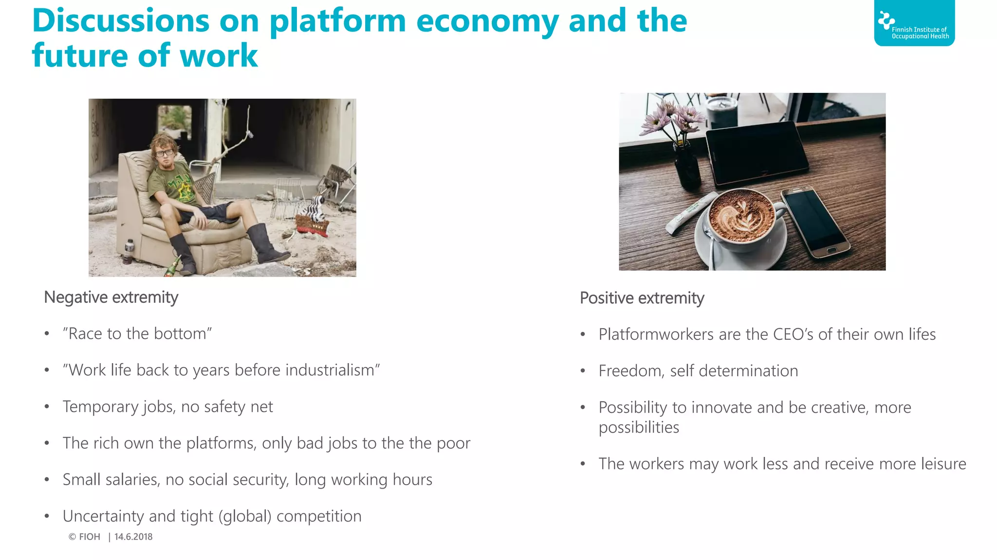 Consequences of platform economy on occupational safety and health | PDF