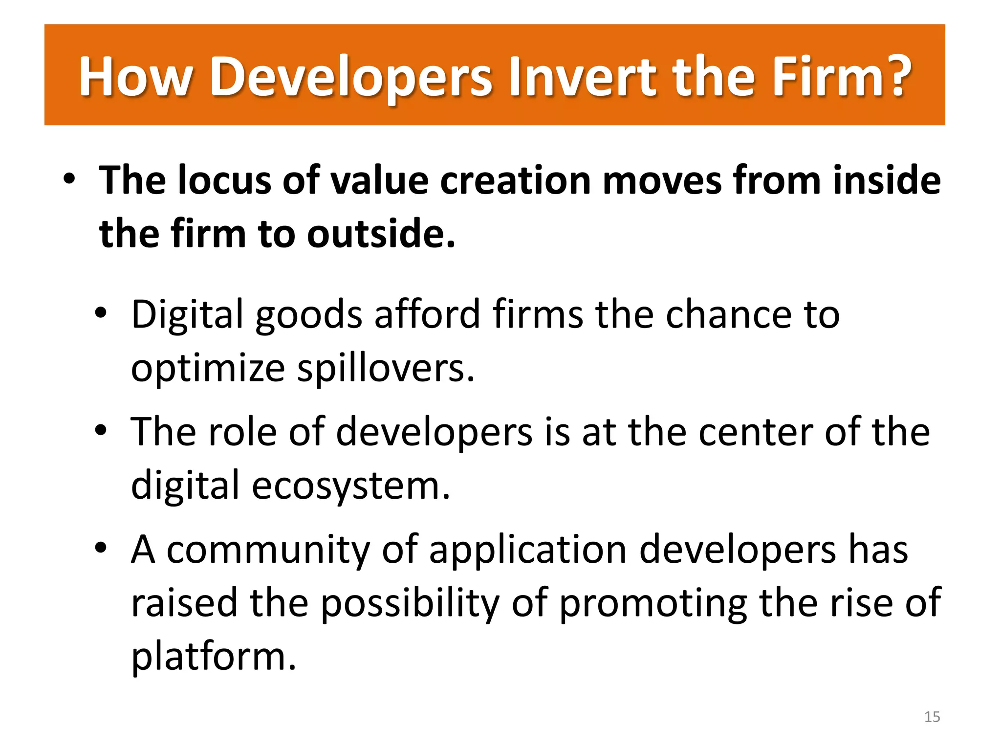Platform Ecosystem and Layered Molular Architecture | PPT Platform Ecosystem and Layered Molular Architecture | PPT