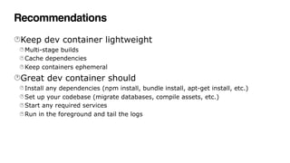 "Platform Engineering with Development Containers", Igor Fesenko | PPT