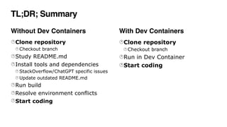 "Platform Engineering with Development Containers", Igor Fesenko | PPT