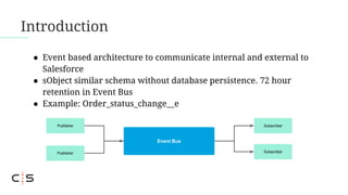 Designing Salesforce Platform Events | PDF
