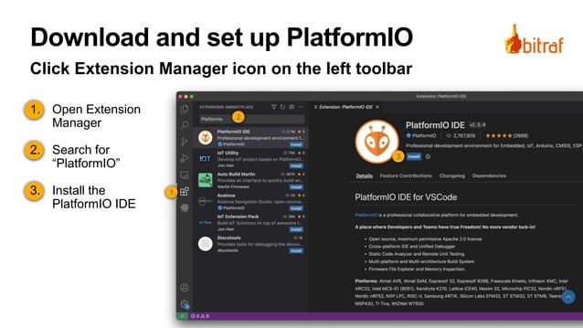 Getting started with PlatformIO | PPT