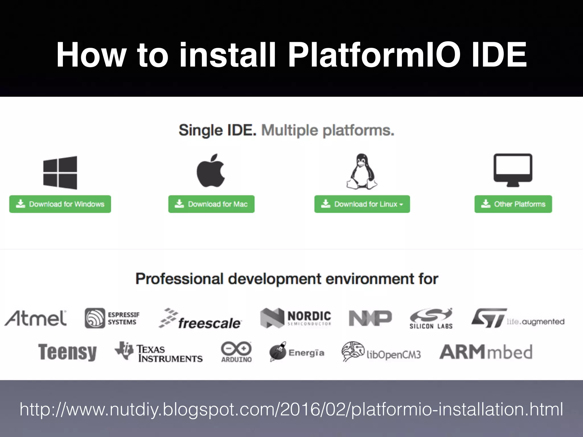 Platform io for beginner | PPT