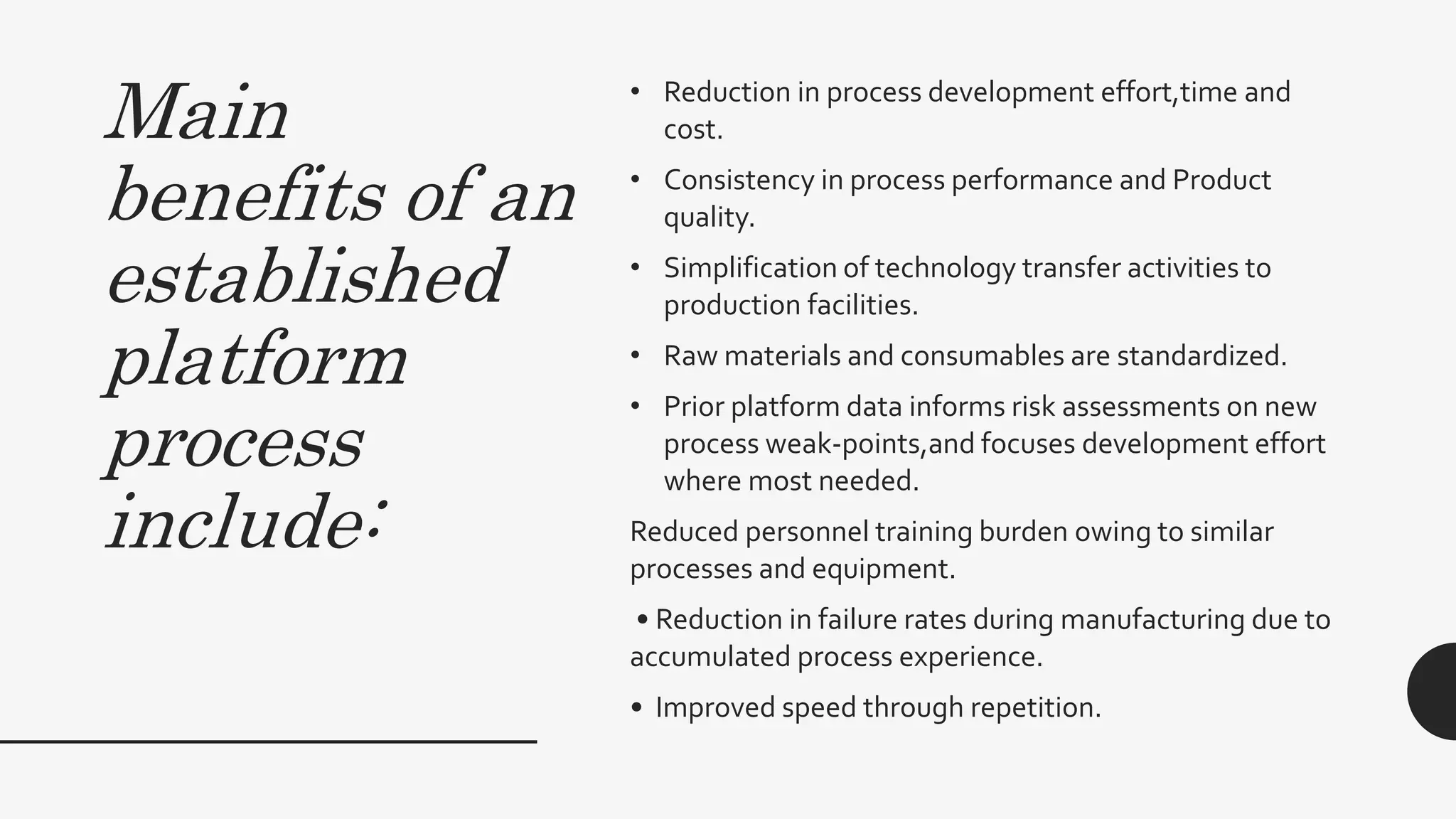 Platform Manufacturing. | PPTX