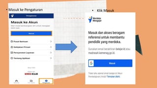 Platform Merdeka Mengajar (PMM).merdeka Belajar | PPTX