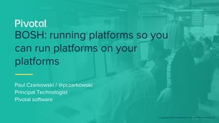 Successful Patterns for running platforms | PPT