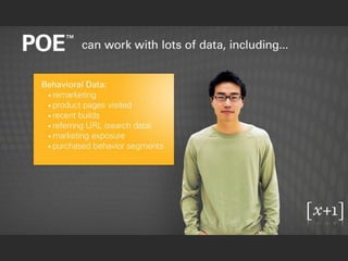Predictive Optimization Engine (POE) | PDF