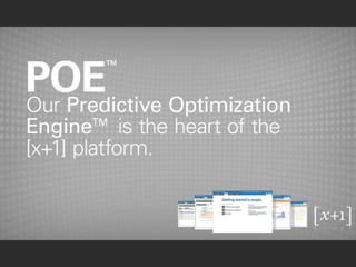 Predictive Optimization Engine (POE) | PDF