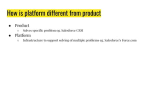 Product to Platforms | PDF