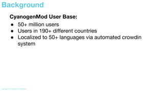 Cyanogen Platform SDK | PPT