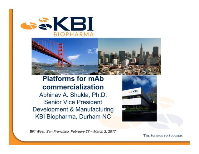 Platforms for mAb Commercialization | PDF | Biotech and Biomedical ...