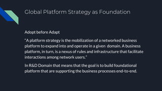 Platform Strategy and Data-driven development in Pharmaceutical ...