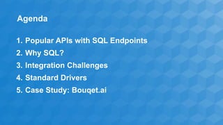 SQL for Web APIs - Simplifying Data Access for API Consumers | PPT