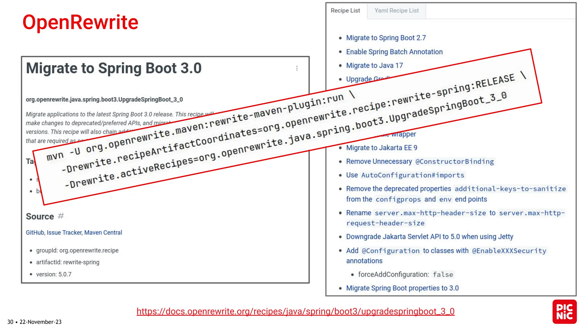 Java Platform Approach 1.0 - Picnic Meetup | PPT
