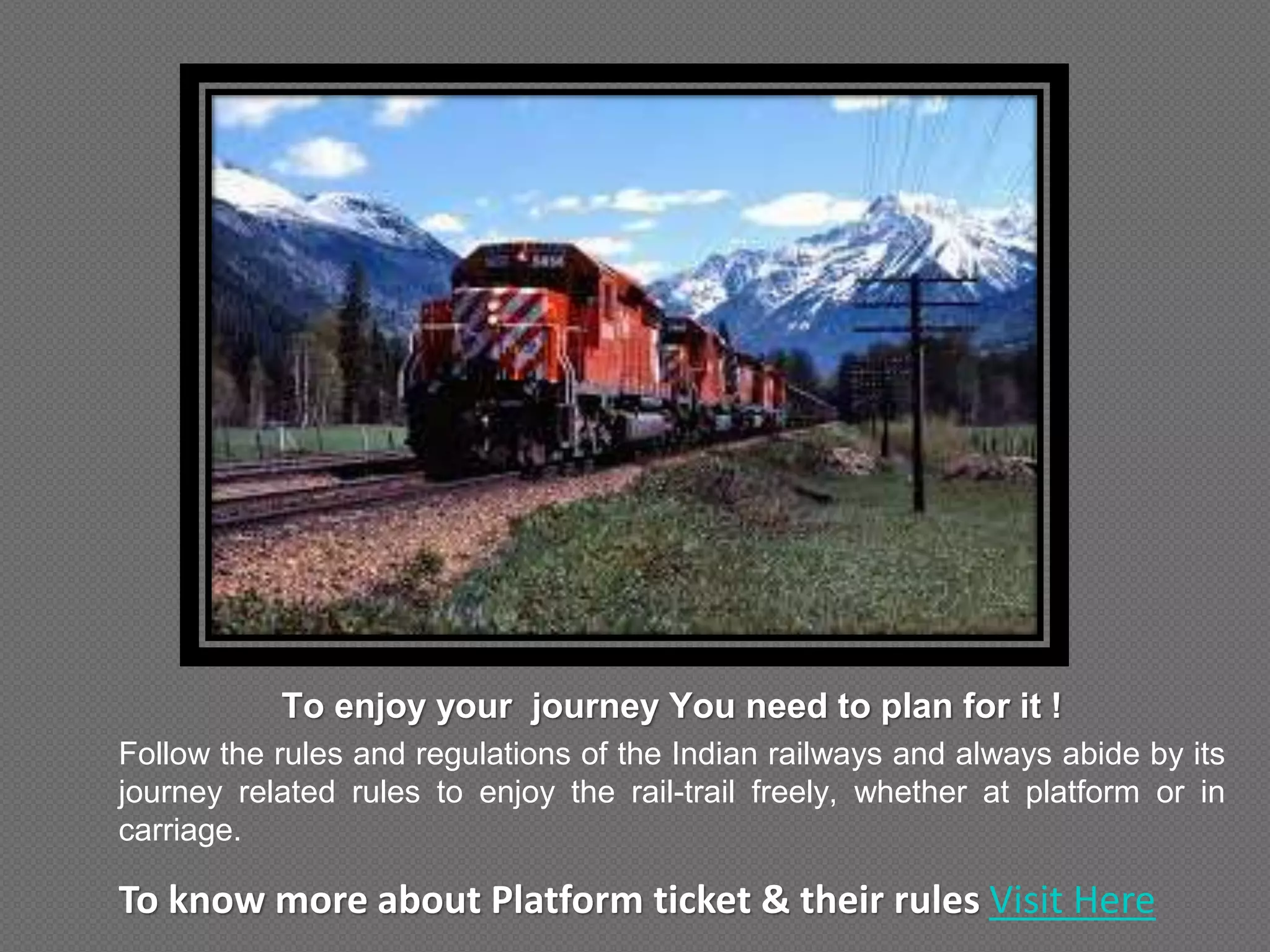 Platform Ticket Rules an Overview | PPT