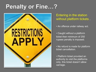 Platform Ticket Rules an Overview | PPT