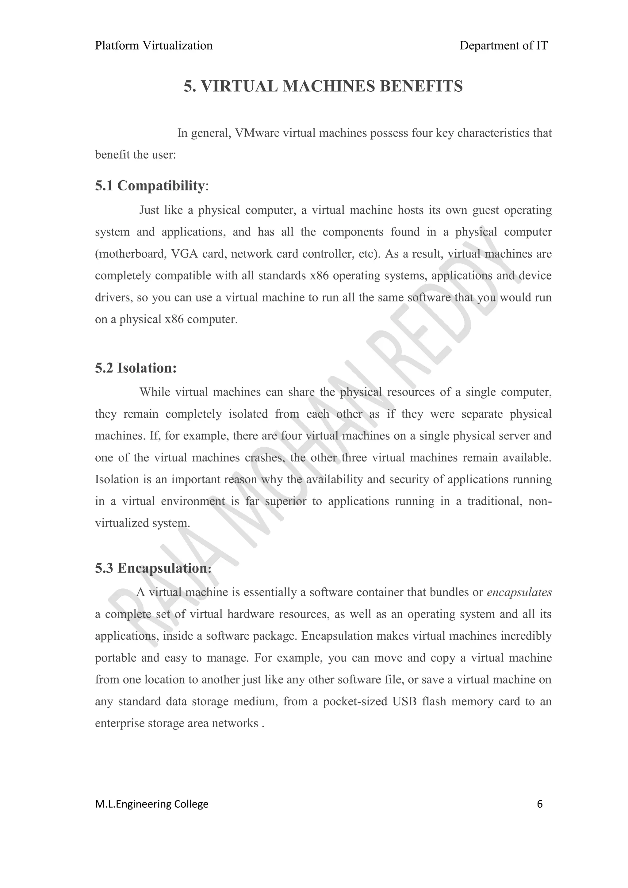 Platform virtualization.raj | Operating Systems | Computer Software and Applications