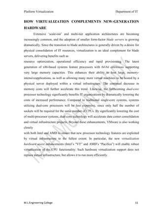 Platform virtualization.raj | Operating Systems | Computer Software and Applications