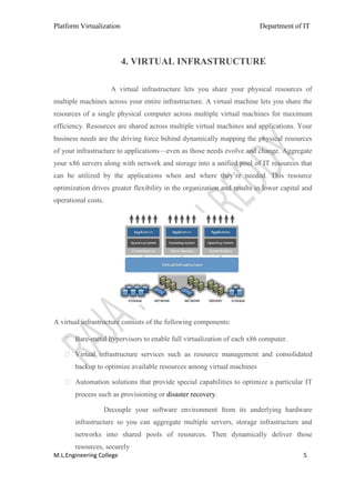Platform virtualization.raj | Operating Systems | Computer Software and Applications