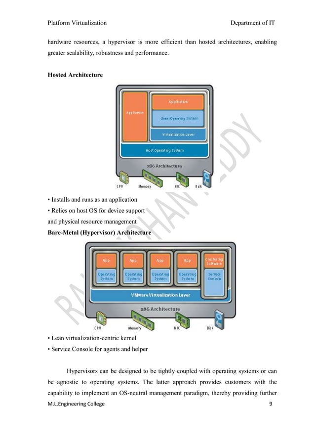 Platform virtualization.raj | Operating Systems | Computer Software and Applications