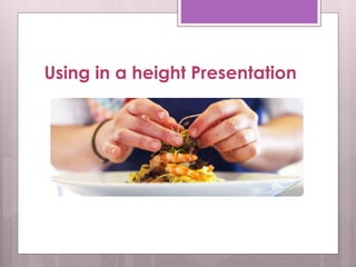 Plating and presentation | PPTX