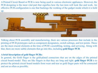 Plating gold pcb | PPT