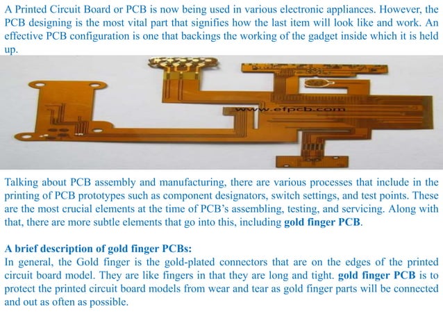 Plating gold pcb | PPT