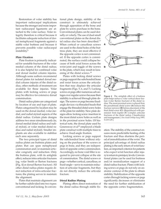 Plating of the distal radius | PDF