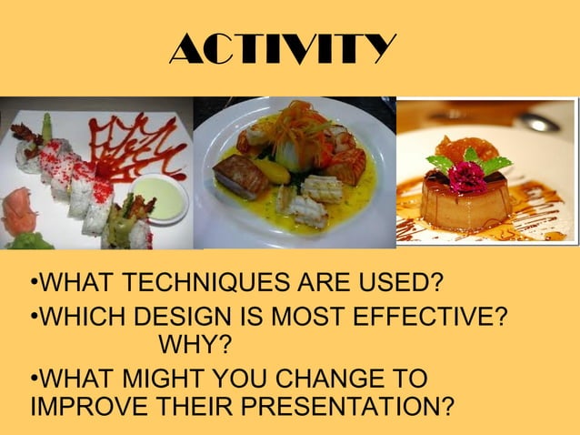FOOD PLATING PRESENTATION GARNISHING.ppt