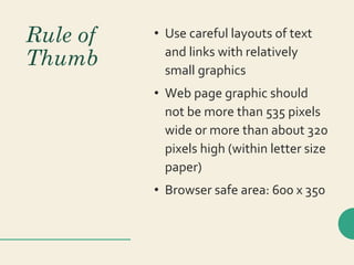 Web Designing ICT/TLE G9 QUARTER 1.1 | PDF