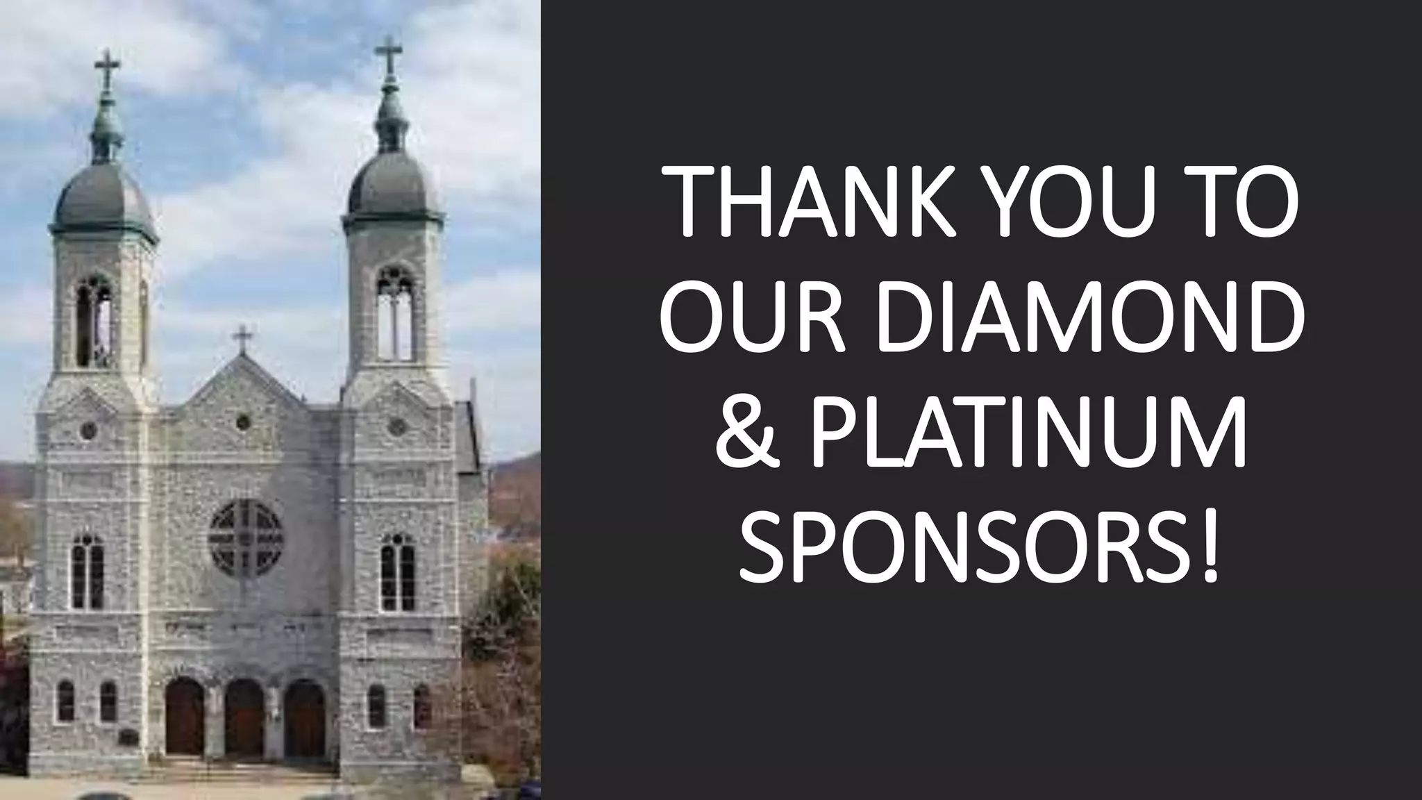 Platinum & diamond sponsors 2020 | PPTX