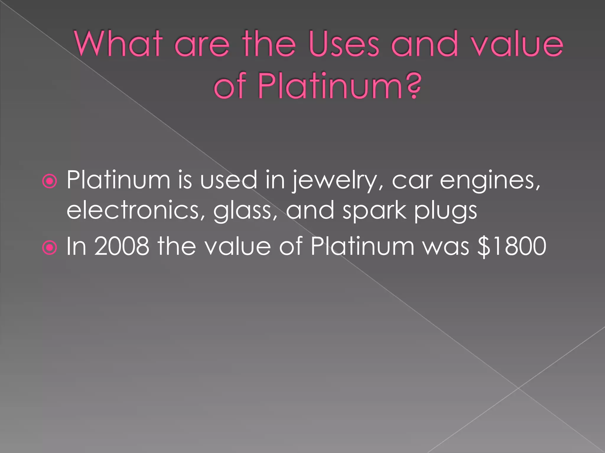 Platinum Power Point | PPTX