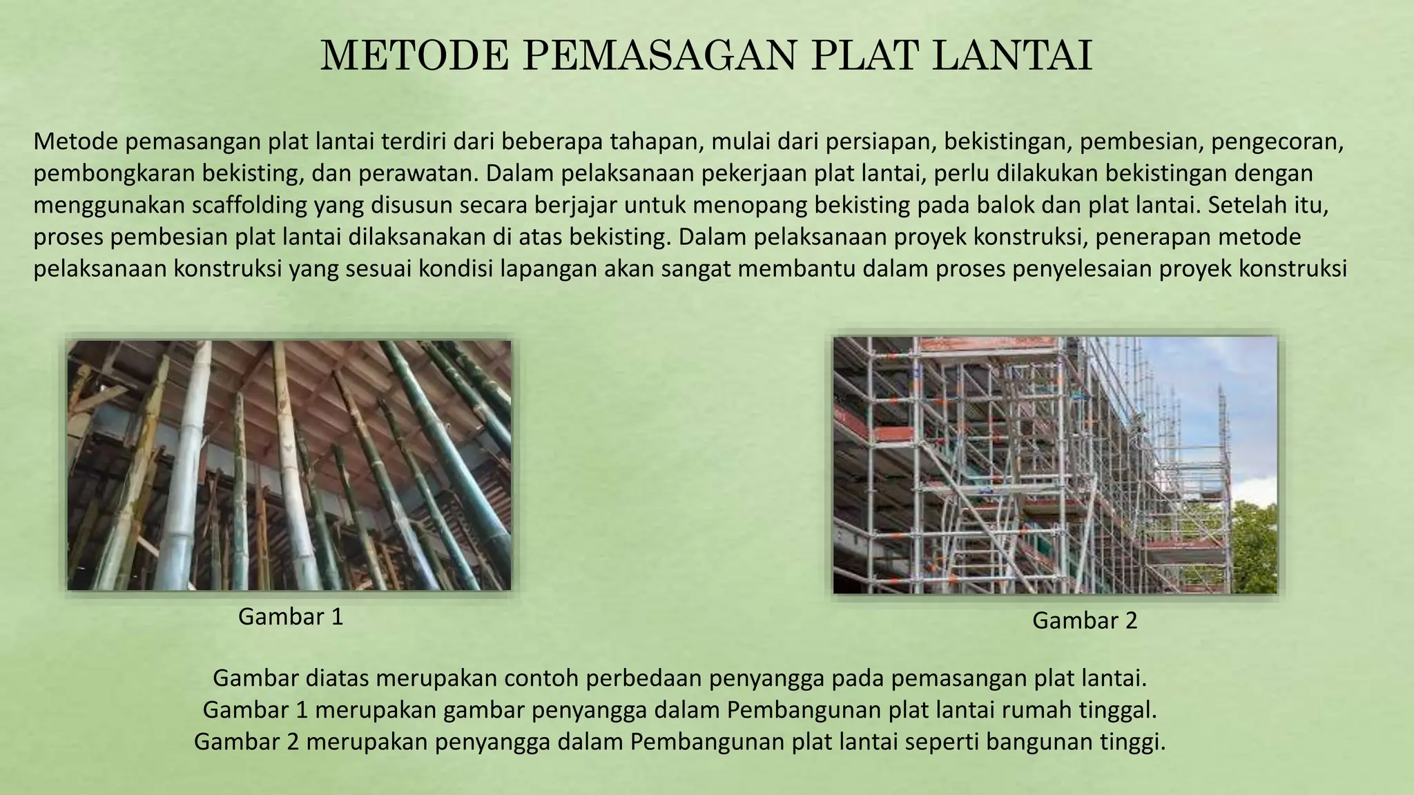 PENGERTIAN PELAT LANTAI PADA BANGUNAN GEDUNG | PPTX