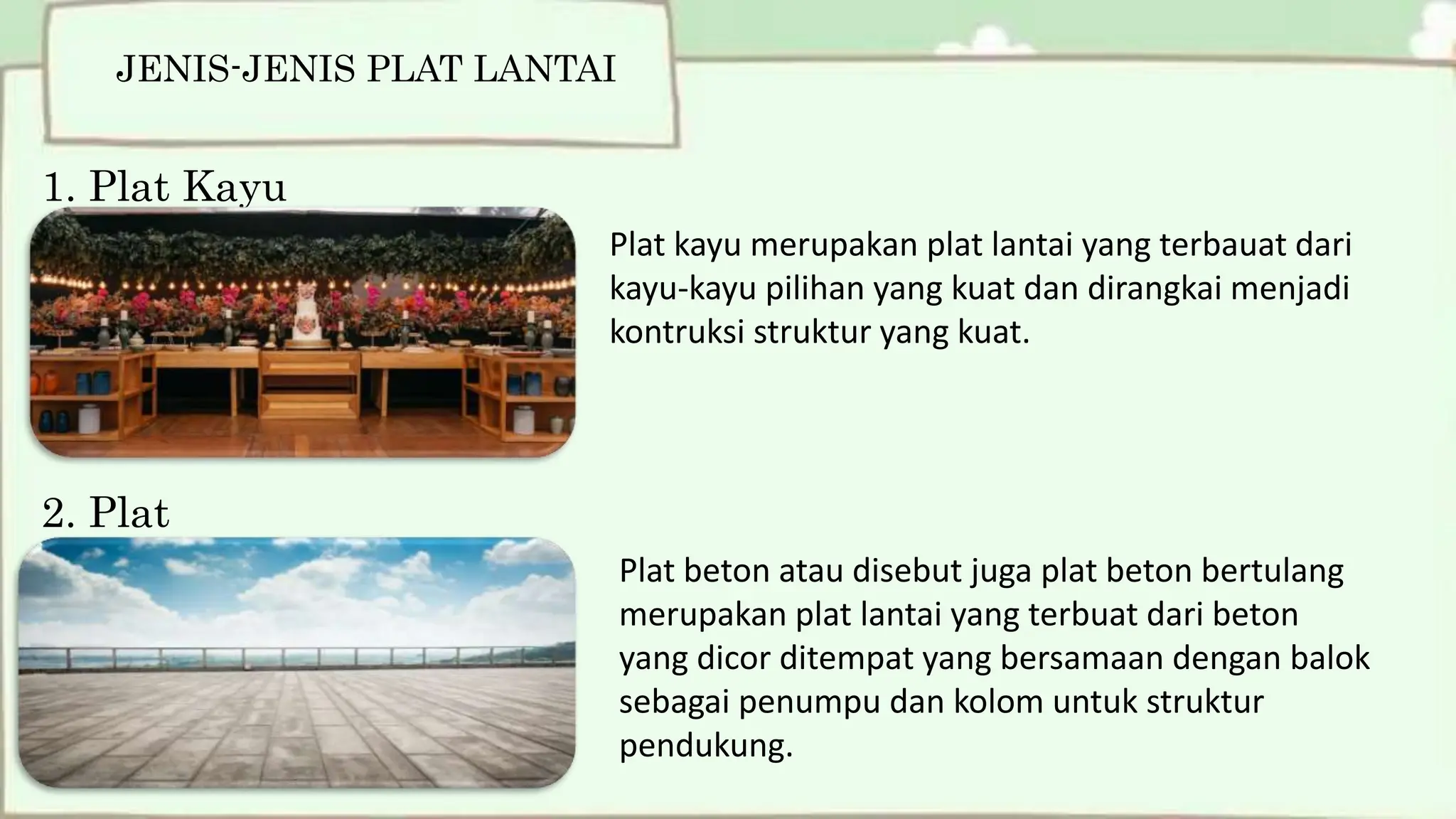 PENGERTIAN PELAT LANTAI PADA BANGUNAN GEDUNG | PPTX