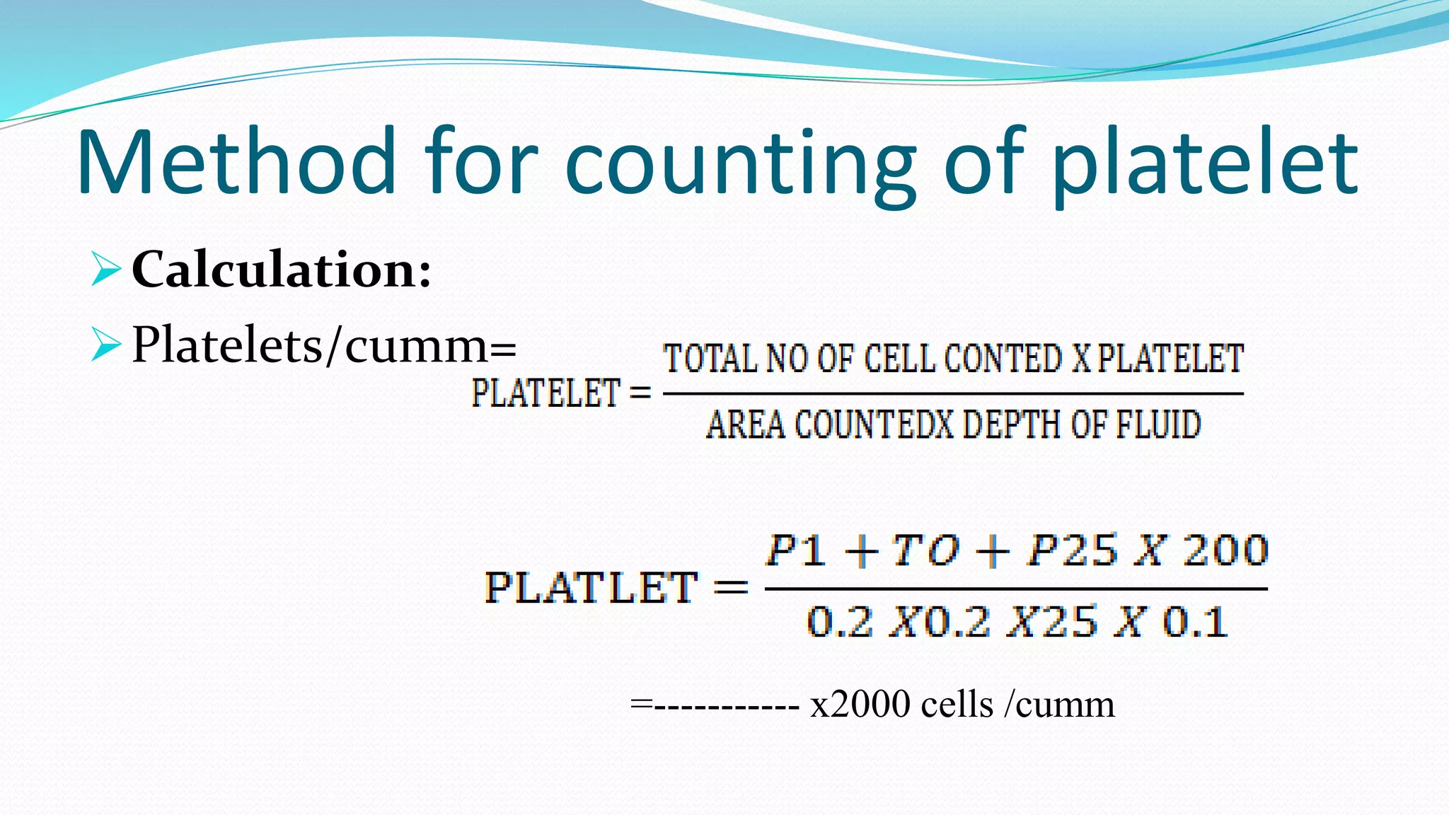 Platelet | PPTX
