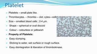 Platelet | PPTX